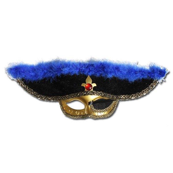 Pirate Mens Masquerade Mask - Blue – Simply Party Supplies