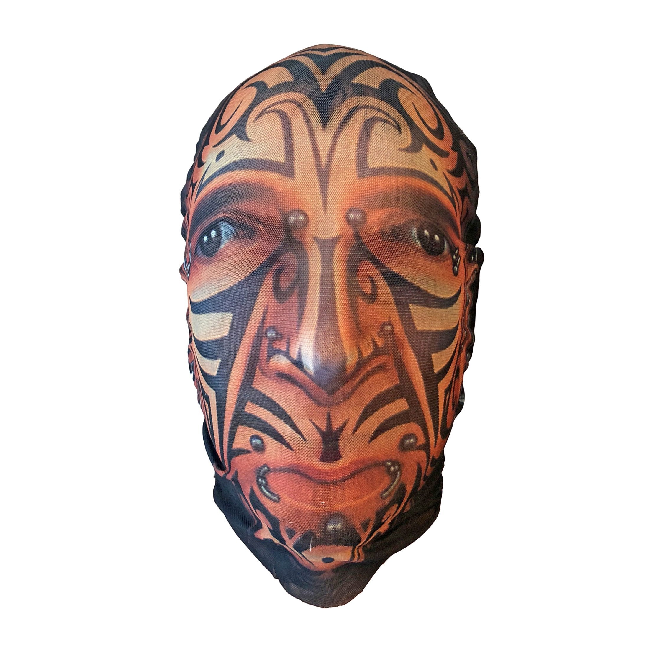 Tattood Face Stocking Mask – Simply Party Supplies